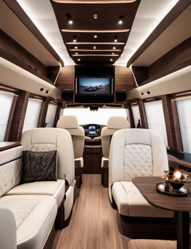 ROYAL VAN – DISEÑOS HECHOS POR ARTISTAS EN VANS DE LUJO.