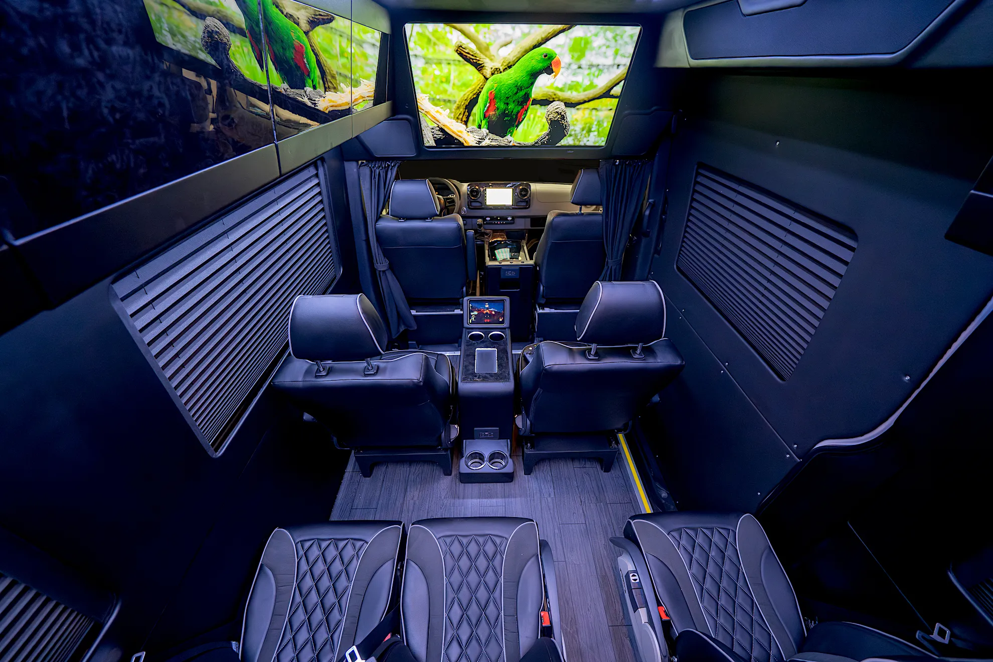 ROYAL VAN – DISEÑOS HECHOS POR ARTISTAS EN VANS DE LUJO.